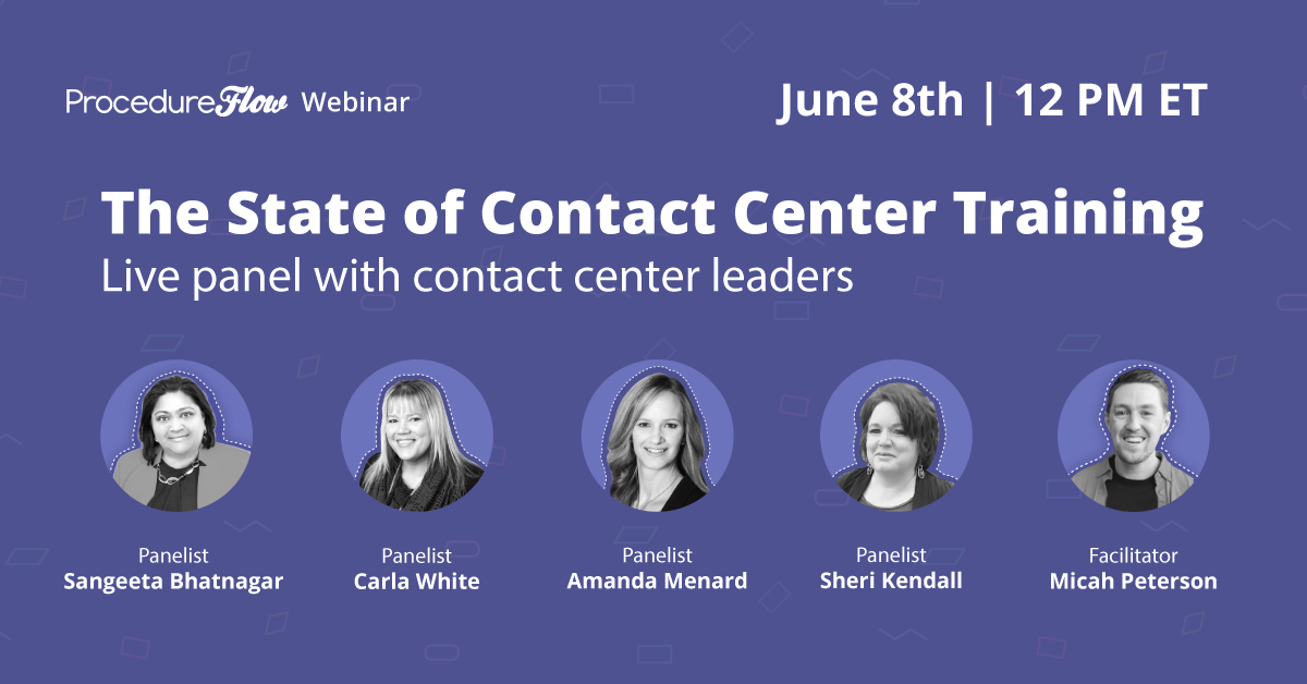 State of contact center training webinar
